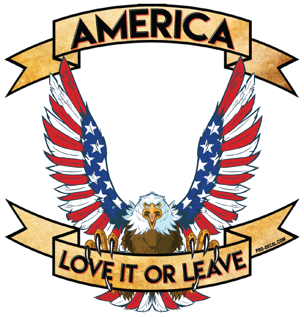America Love It Or Leave – Pro Decal