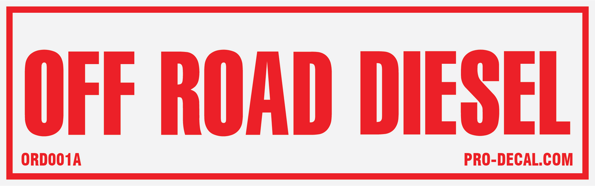 Off Road Diesel – Pro Decal